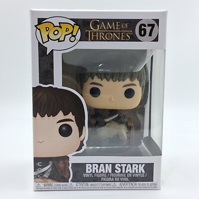 Funko Pop! Bran Stark 67 Game of Thrones Fantasy HBO Show Vinyl Figure ...