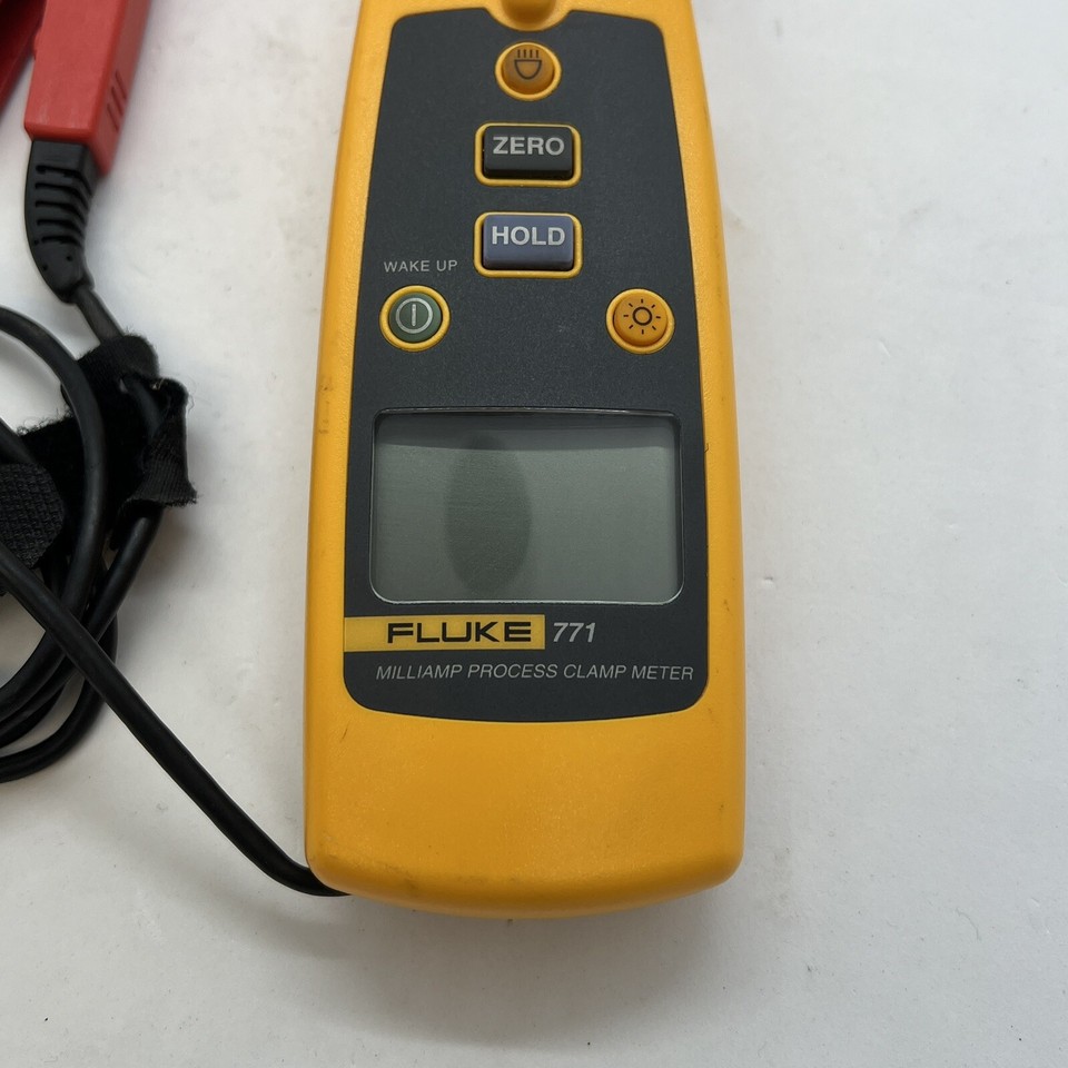 Fluke 771 Milliamp Process Clamp Meter For Parts / Repair Bad Clamp (G7 ...