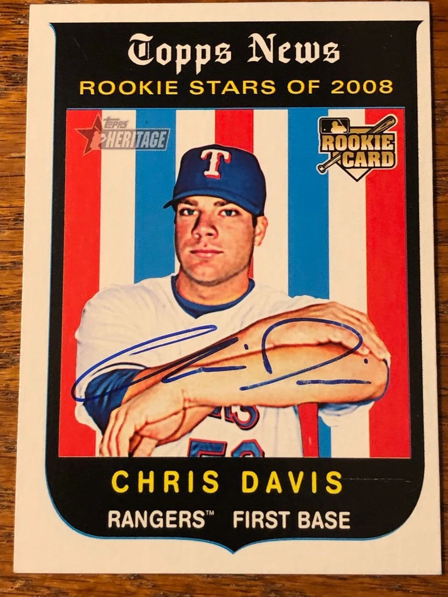 Chris Davis Rookie Card