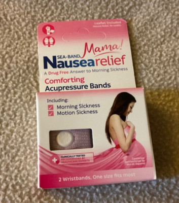 Sea-Band Mama Drug Free Morning Sickness Relief Wristband Accupressure ...