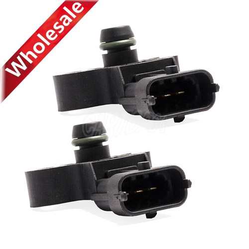2x 12592525 Manifold Pressure Sensor For Chevrolet Camaro Corvette ...