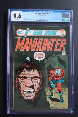 1st Issue Special #5 first Mark Shaw New MANHUNTER 1975 DC JACK KIRBY ...