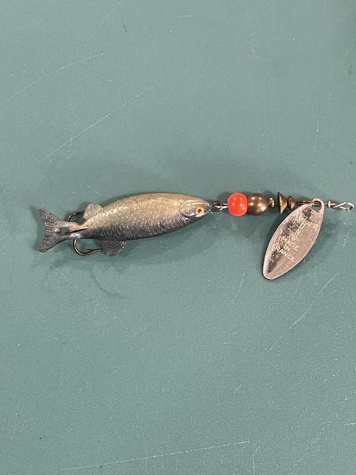 Vintage Mepps Aglia Long In Line Spinner Lure made in France Size O | eBay