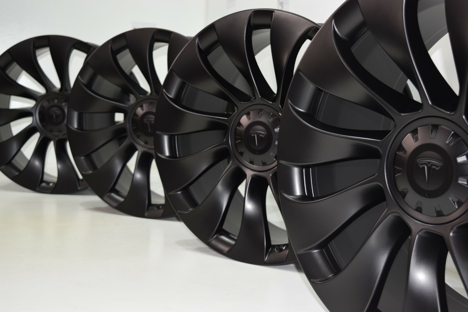 21" Tesla Model Y Factory OEM BLACK Uberturbine Wheels Rims Factory ...