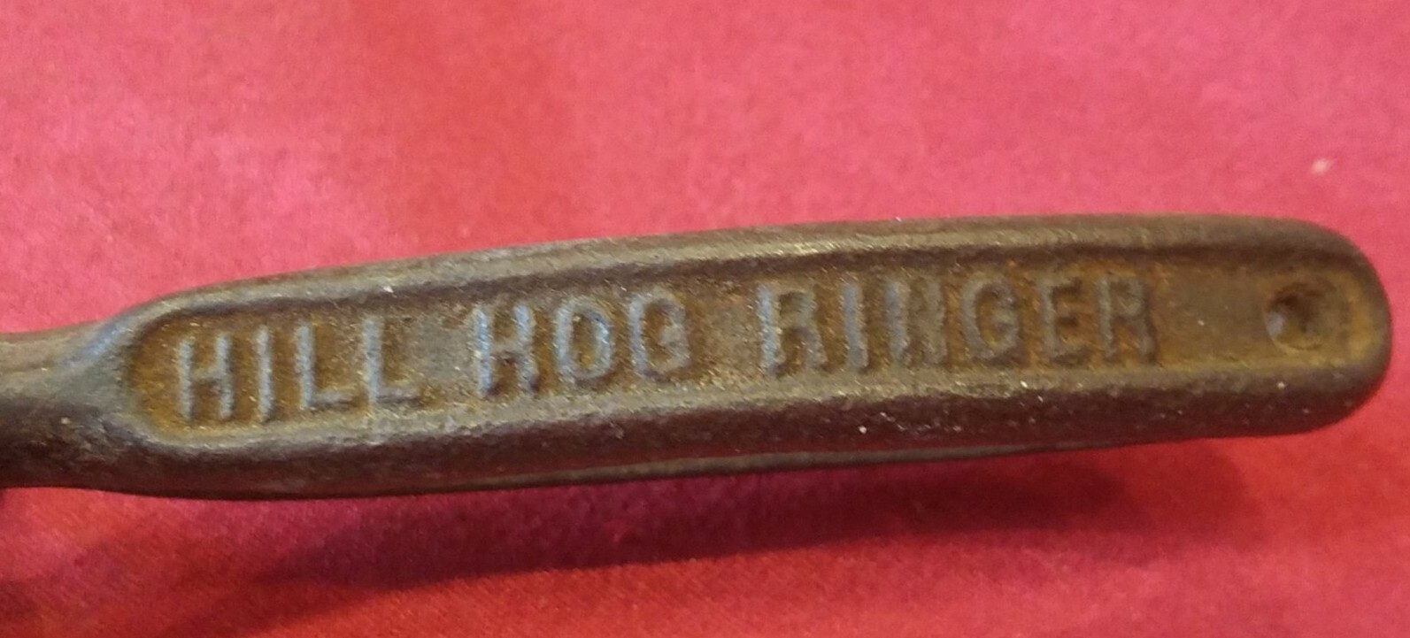 VINTAGE DECKER'S DECKERS HILL RINGER HOG RING PLIERS FARM BARN TOOL ...