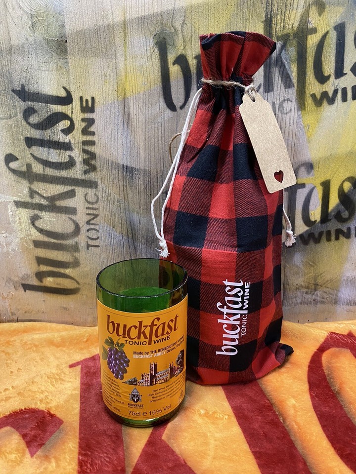 Buckfast Drinking Glass with gift bag | Birthday | Novelty | Christmas ...