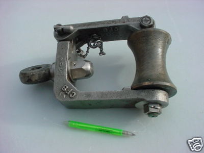 STAINLESS SNATCH BLOCK FAIRLEAD SEINE BLOCK