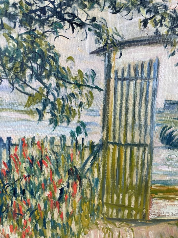 Claude Monet Oil On Canvas (Handmade) signed and stamped Framed | eBay