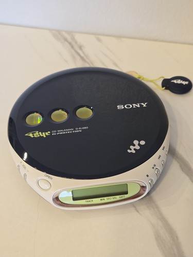 Sony D-EJ360 Navy Blue CD Walkman PSYC G-Protection Portable Player ...