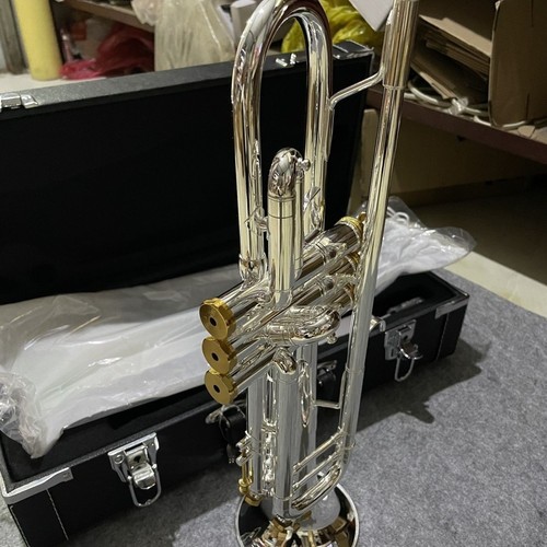 Yamaha YTR-8335GS Trumpet Silver Gold Key Professional Instrument with Case | eBay
