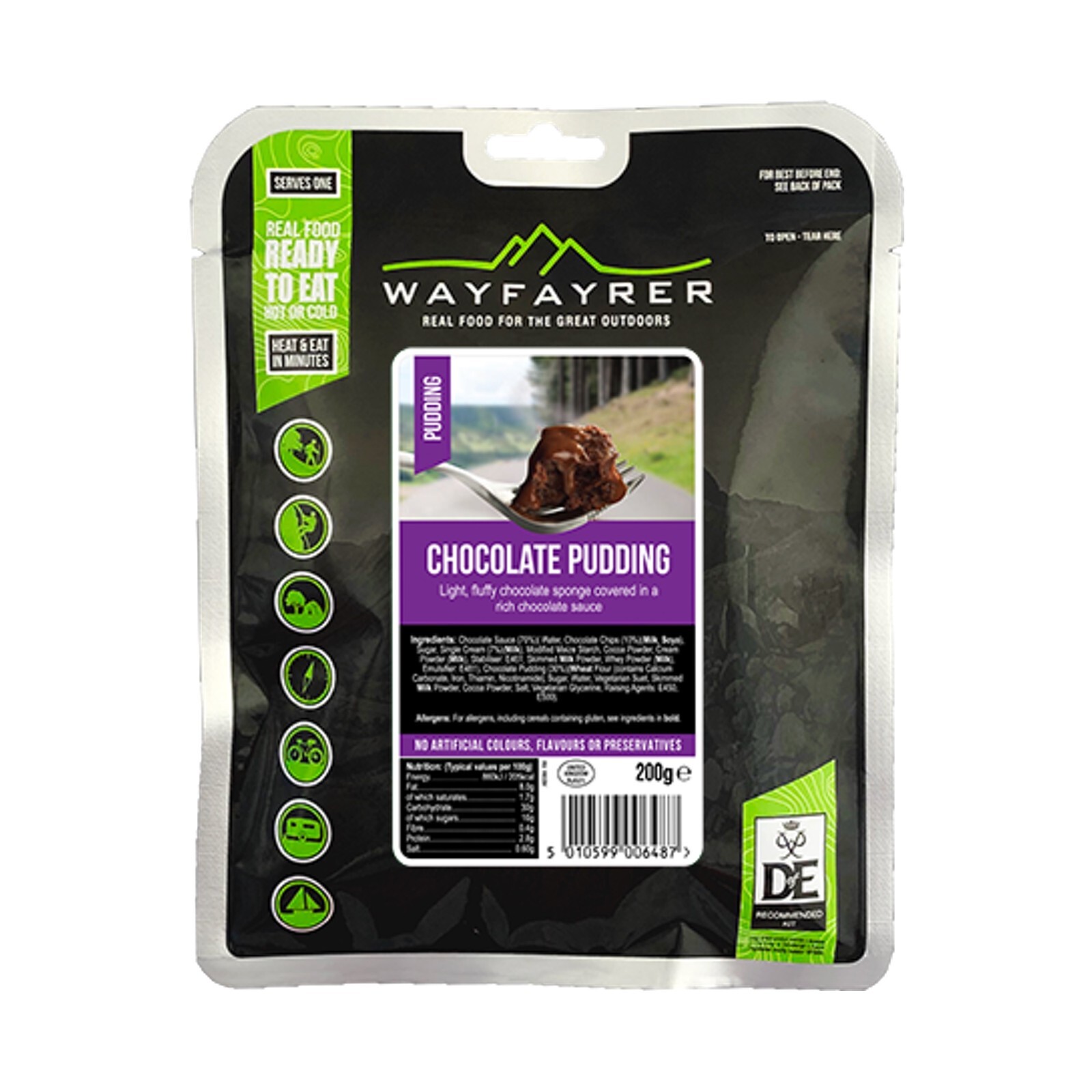 Wayfayrer Camping Food Meals Ready To Eat Hot / Cold Hiking MRE DofE ...