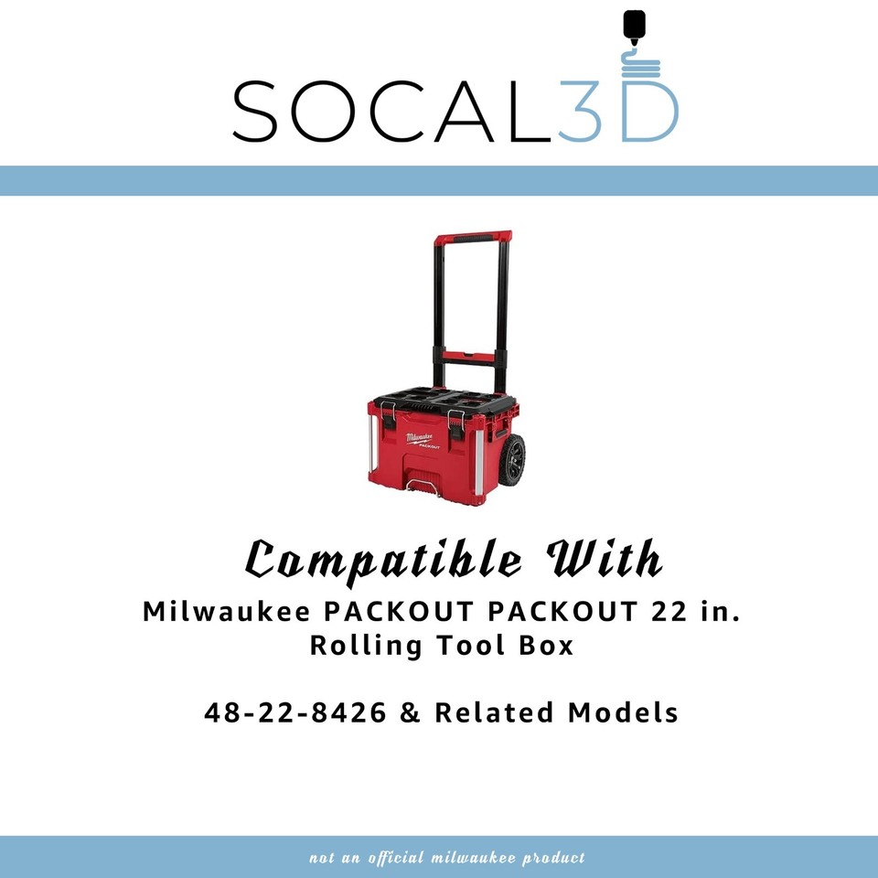 Milwaukee M12 M12 Stubby Impact 3/8" Packout Compact Insert Organizer ...