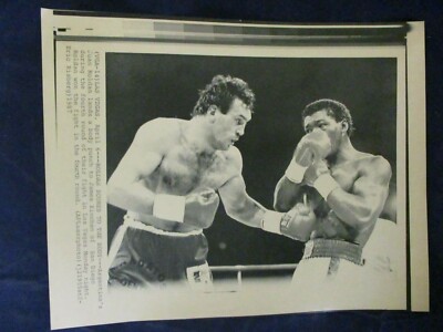 1987 Juan Roldan vs James Kinchen LV WBA boxing match Vintage Wire ...
