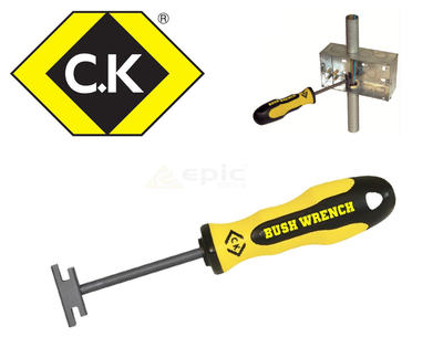 CK T4755 Cable Conduit Bush/Nut Hand Wrench/Spanner/Tool 190mm (7 1/2 ...