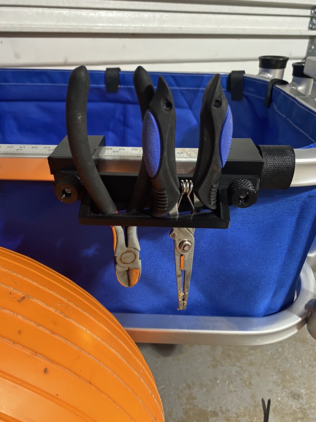 Versatrack Mount For .95" Surf Fishing Square Tube- For Anglers Fish N ...