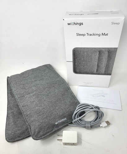 Withings Sleep Tracking Pad Under The Mattress With Sleep Cycle ...