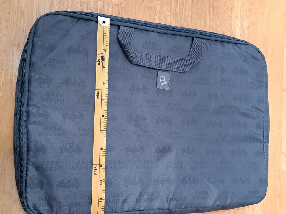 The Dark Knight Batman Gray Nylon Laptop Case Bag Sleeve Fits 18 ...