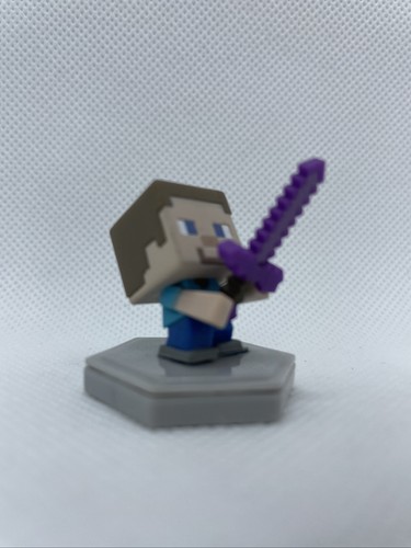 Minecraft Earth Attacking Steve Series 1 Mini Figure Mattel Mojang | eBay