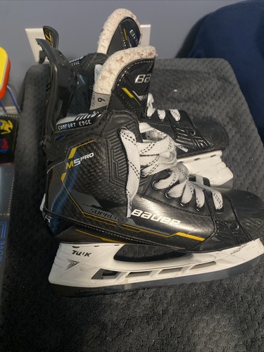 Bauer Supreme M5 Pro Senior Ice Hockey Skates 6 Fit 3 LS Pulse Ti ...