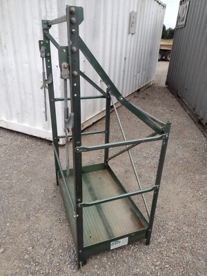 Nisso Aluminum Angel's Wing Basket Platform Scaffold Ironworker, Ships ...