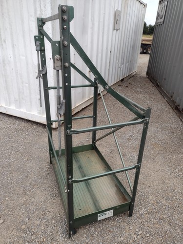 Nisso Aluminum Angel's Wing Basket Platform Scaffold Ironworker, Ships ...