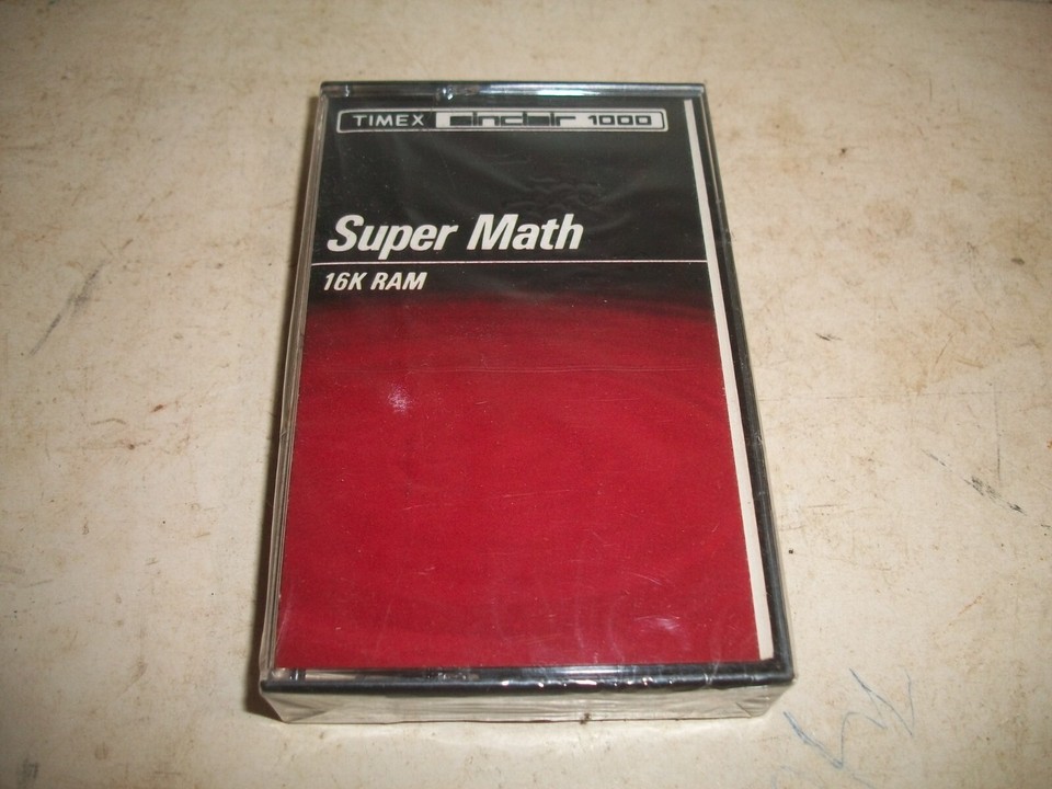 4 Factory Sealed Timex Sinclair 1000 Computer cassettes Games IRA ...
