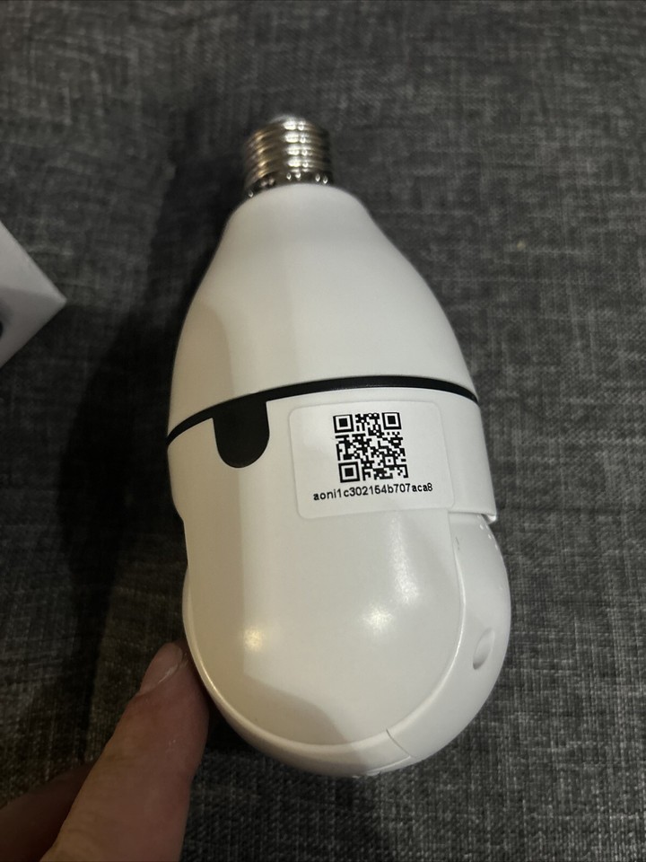 NEW Tuya WiFi 360 Degree Panoramic Bulb Security Camera LIGHTCAM002 360 ...