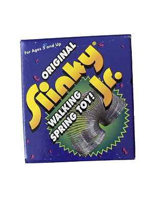 NEW in BOX POOF Original Slinky Jr Walking Spring Toy Fun Factory ...