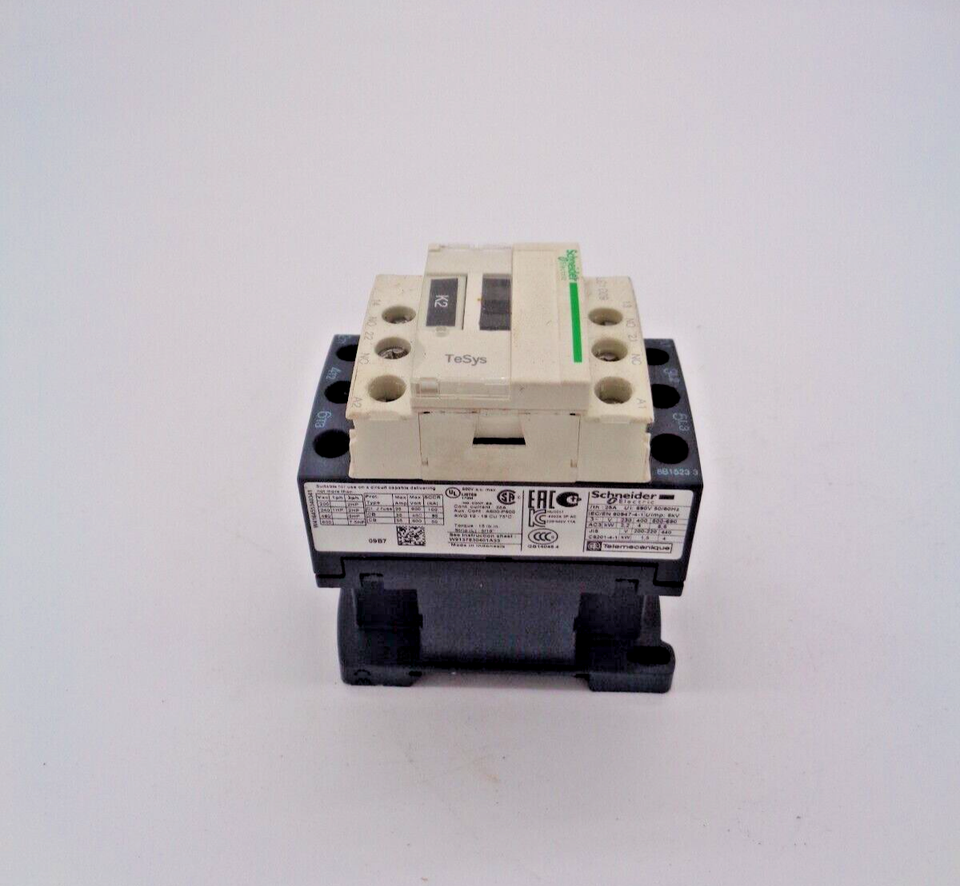 SCHNEIDER ELECTRIC TESYS LC1 D09 25 A 690V 50/60 Hz CONTACTOR | eBay
