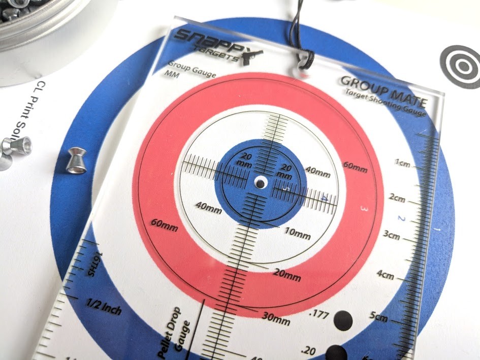 Snappy Targets - Target Shooting Gauge - Air Gun, Air Rifle, Pellet ...