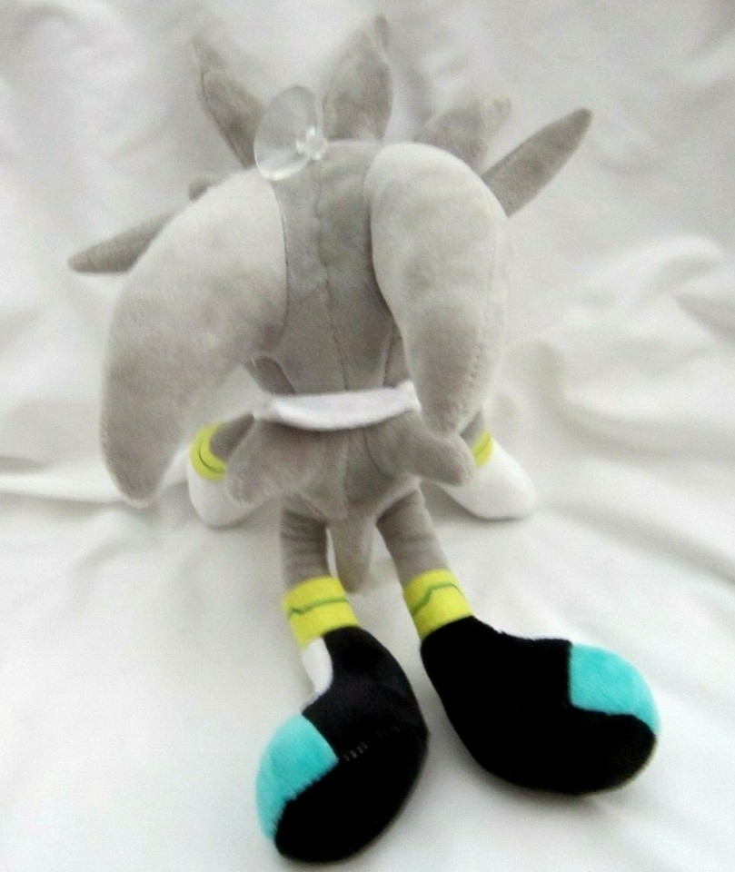 Sonic the HedgeHog 12" Mecha Silver Sonic Soft Stuffed Plush Toy Figure ...