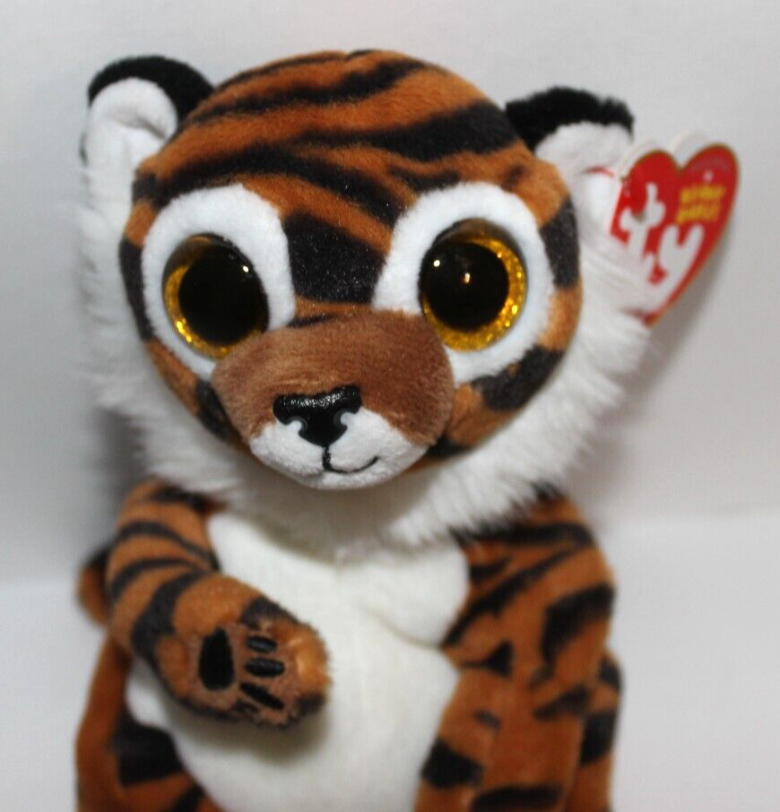 Ty Beanie Babies (Beanie Bellies) CLAWDIA Tiger 6" size 's for sale ...
