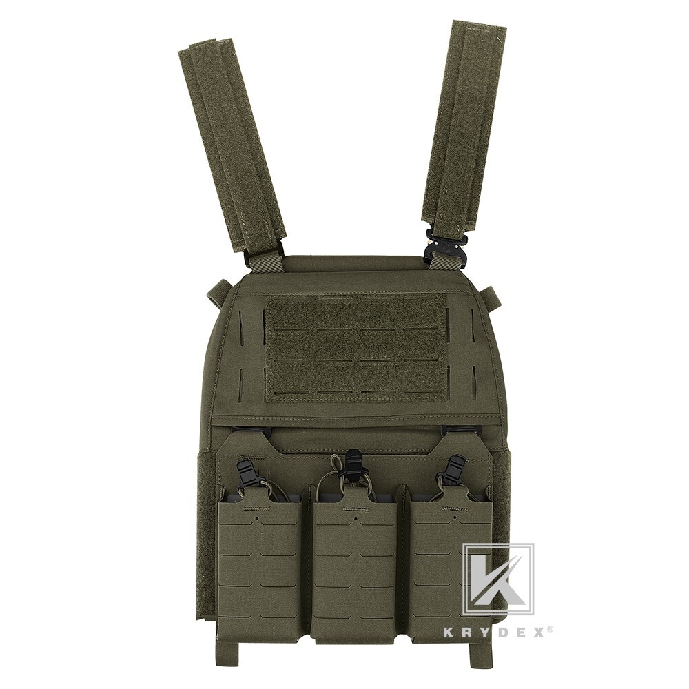 KRYDEX FCPC V5 Tactical Plate Carrier Tegris Cummerbund Mag Pouch ...