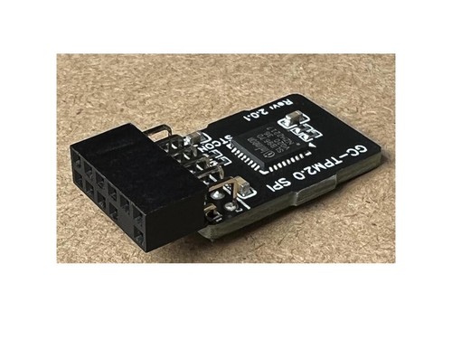GIGABYTE GC-TPM 2.0 SPI TPM Module Compatible with GIGABYTE ...