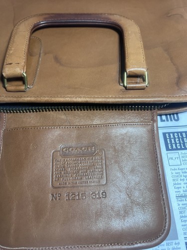 COACH Legacy Vintage Large Slim Satchel Bag | eBay