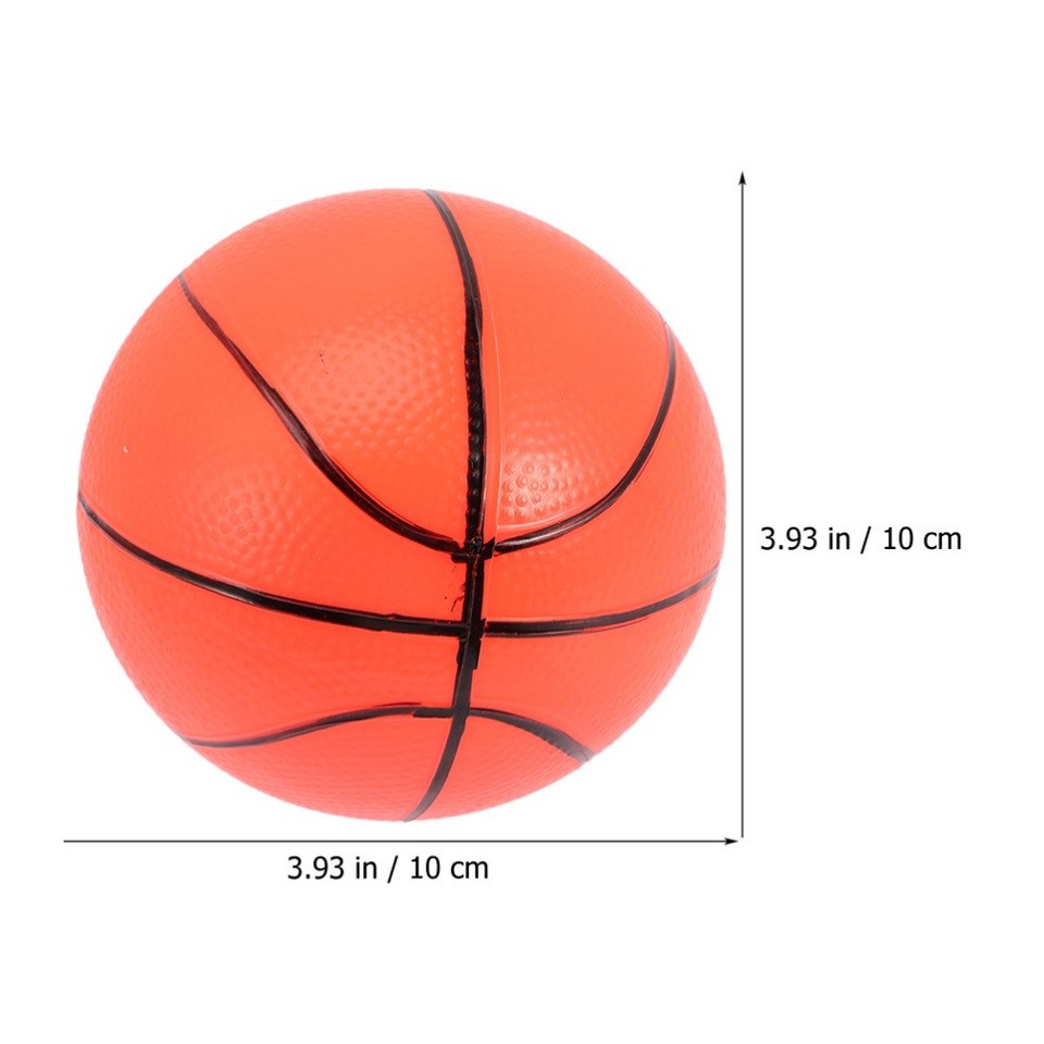 Sports Bouncy Balls for Kids Pu Toys Inflatable Mini Basketballs with ...