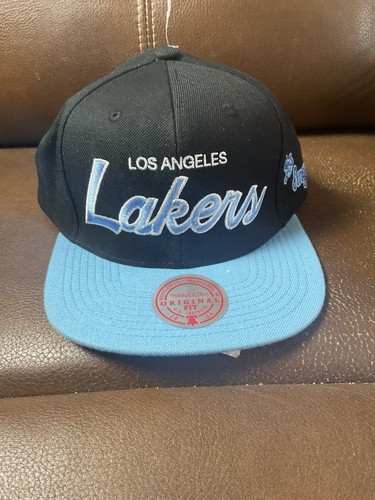 MITCHELL & NESS Los Angeles Lakers SnapBack Cap ( OSFM ) | eBay
