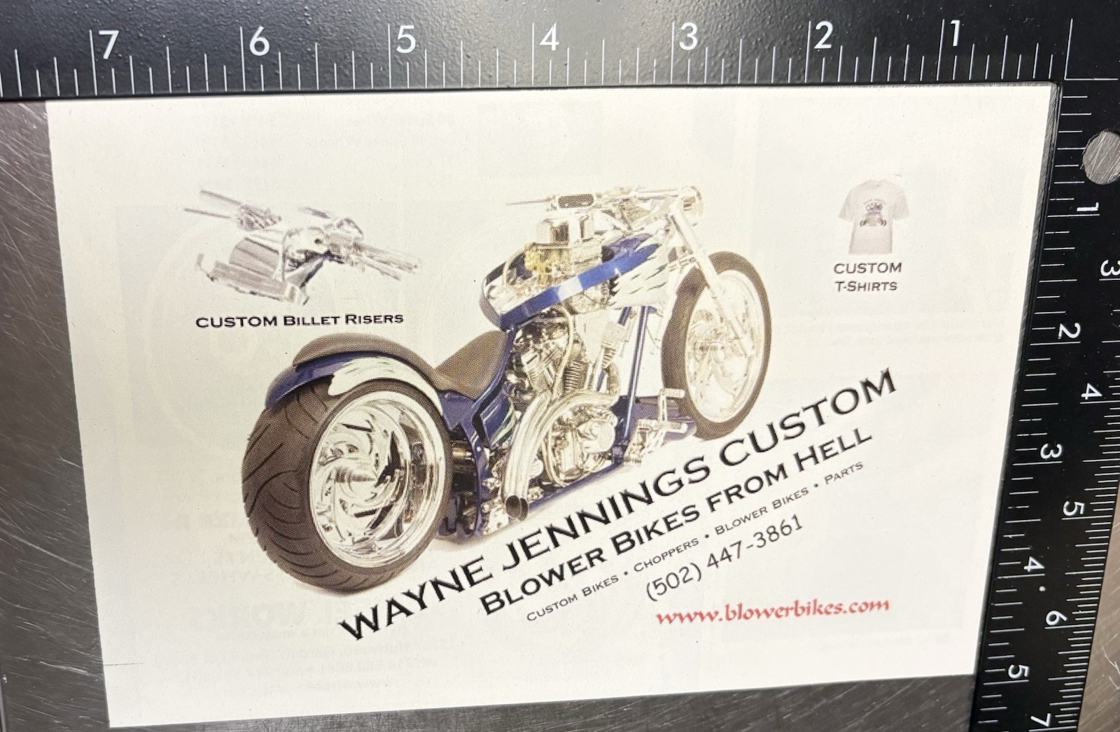 Wayne Jennings Custom Motorcycle VINTAGE PRINT AD #6110 | eBay