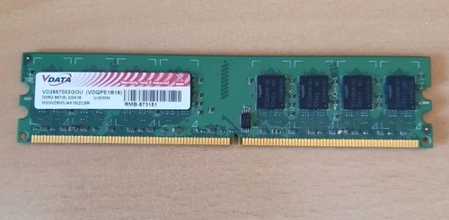 Vdata Rmb-873151 DDR2 667 (5) U-DIMM 2Gx16 VD2667002GOU (VDQPE1B16 ...