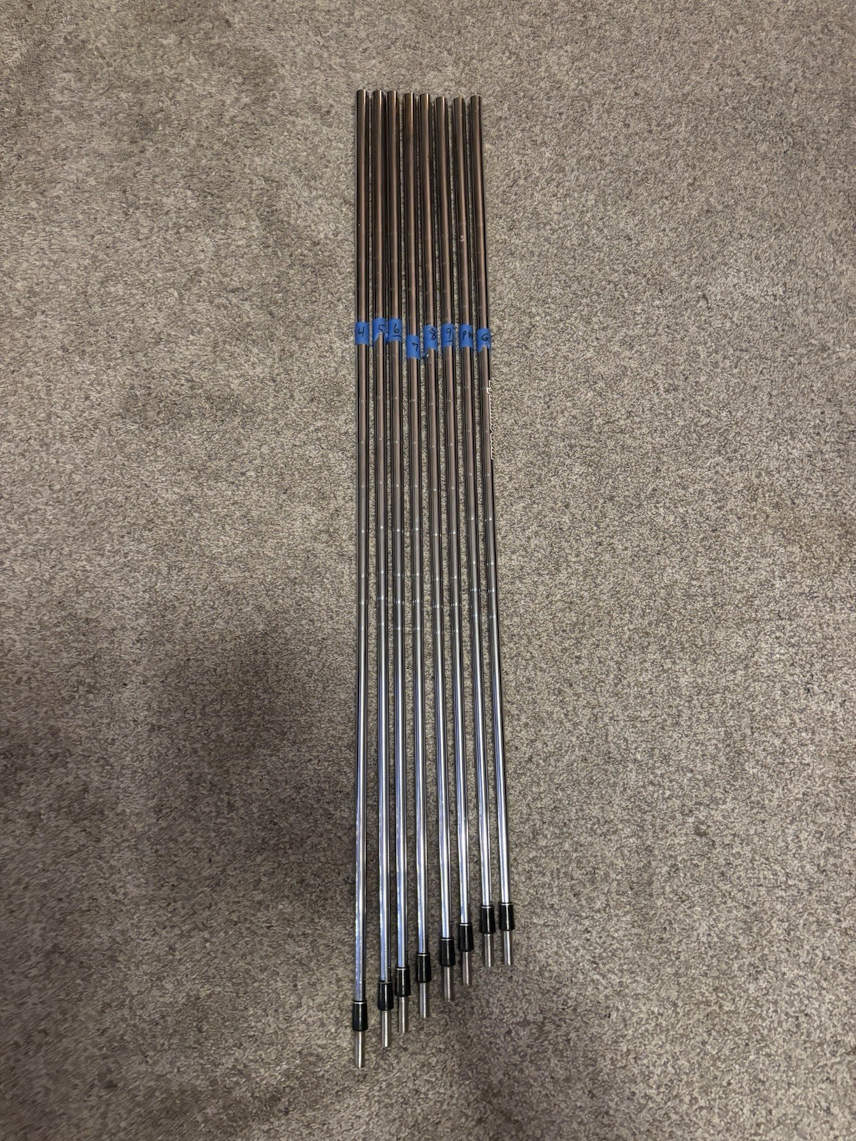 DYNAMIC GOLD 105 R300 .355" IRON SHAFTS FOR 4-aw 8 total shafts | eBay