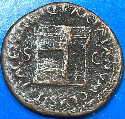 NERO, TEMPLE OF JANUS ROMAN COIN. | eBay UK