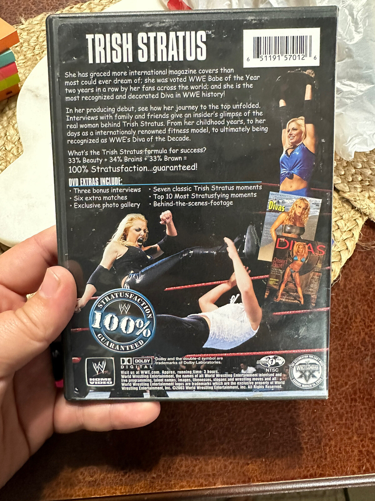 TRISH STRATUS SPECIAL COLLECTOR'S EDITION 100% STRATUSFACTION GUARANTEED wwe dvd | eBay