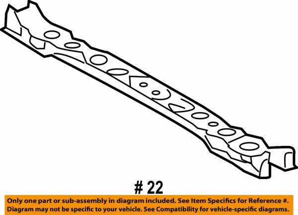 53218-12901 Toyota Support, radiator, lower 5321812901, New Genuine OEM ...