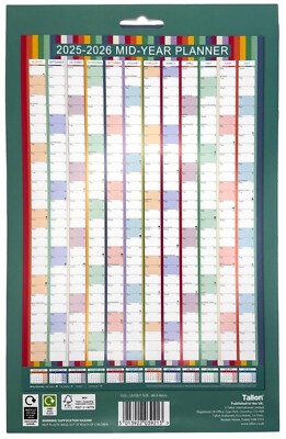 Calendar 2026 A1 Size 59.4 X 84.1cm | Large Yearly Academic Wall ...