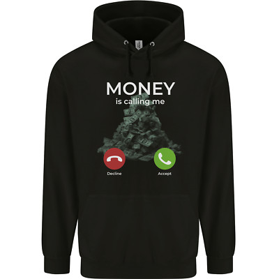 Money is Calling Hustle Mens 80% Cotton Hoodie | eBay