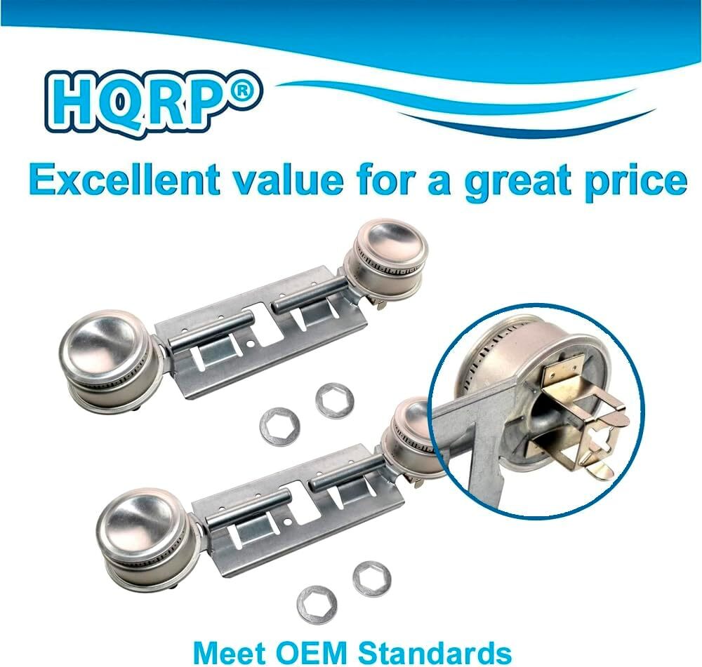 2-Pack GAS Range Double Burner Assembly Kit for Hotpoint RGA RGB RGS ...