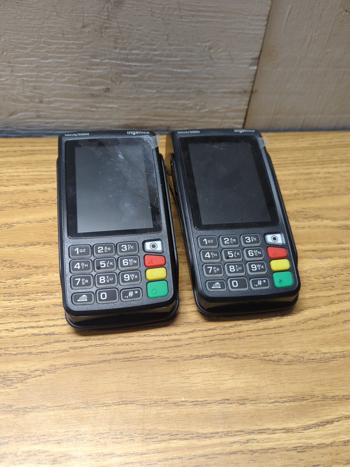LOT OF 2 Ingenico Move 5000 Payment Credit Card Terminal TWB30911971T ...