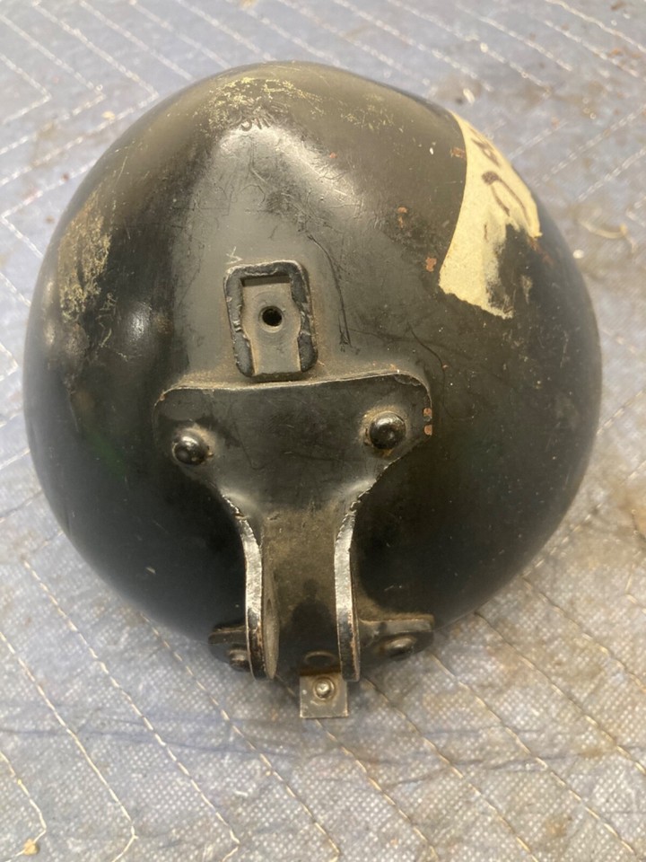 vintage chopper headlight amber lens panhead shovelhead knucklehead ...