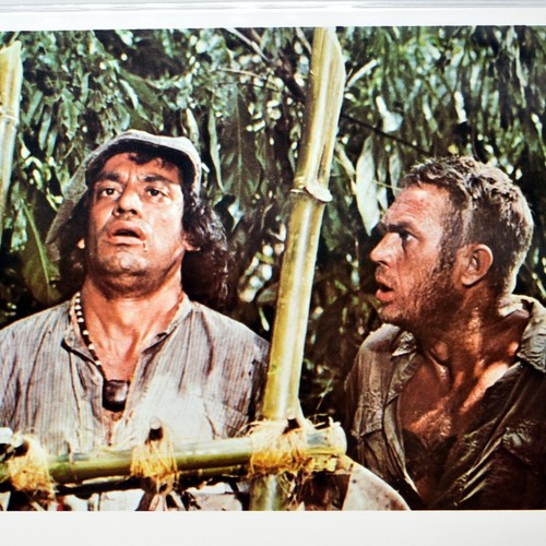 1973 Papillon Steve McQueen Dustin Hoffman Victor Jory Don Gordon Zerbe ...