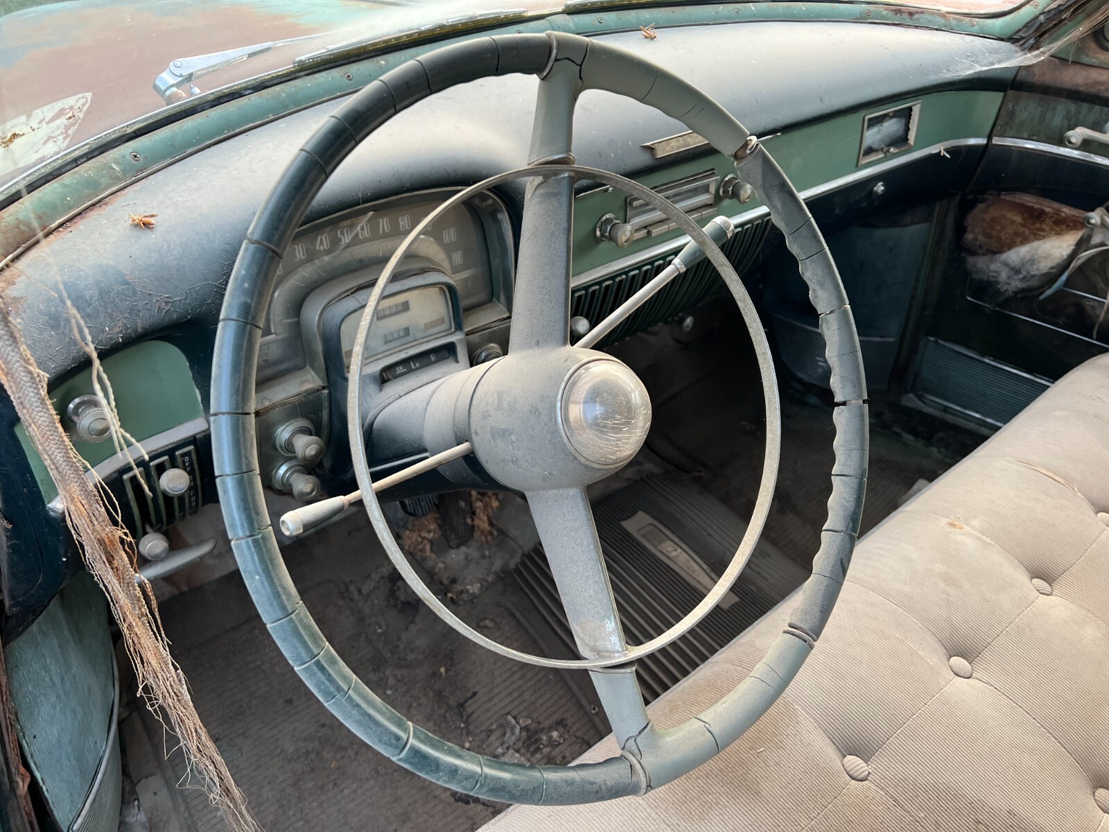 1953-1955 Cadillac Eldorado Series 60 62 Steering Wheel Horn Ring 1954 ...